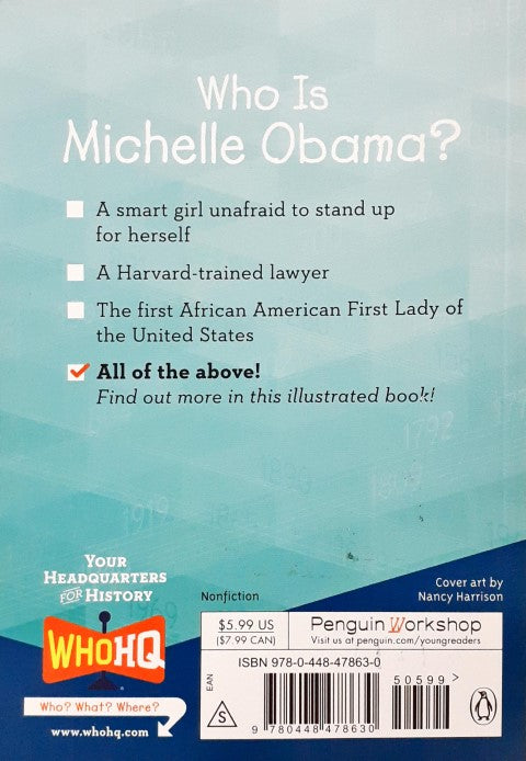 Who Is Michelle Obama? – Books and You