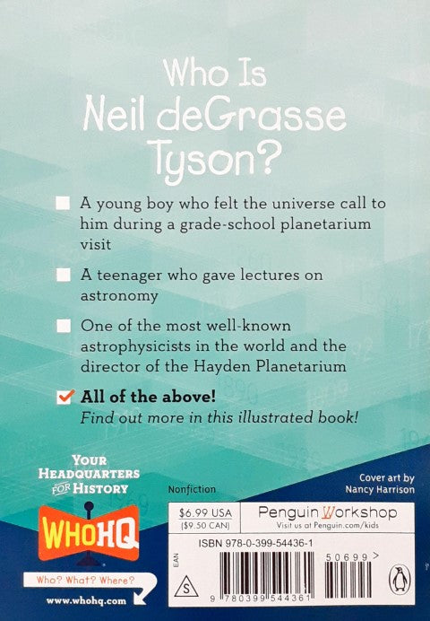 Who Is Neil deGrasse Tyson? – Books and You