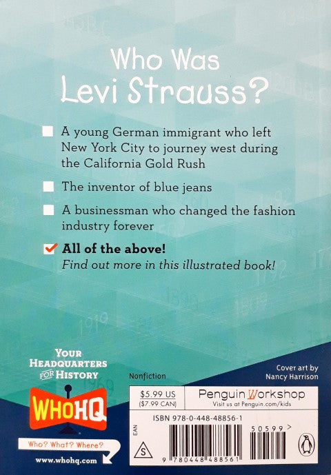 Who Was Levi Strauss – Books and You