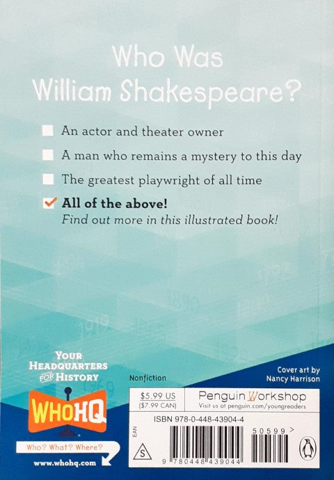 Who Was William Shakespeare? – Books and You