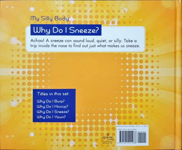 My Silly Body Why Do I Sneeze? – Books and You
