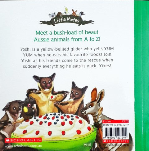 Yelling Yellow Bellied Glider - Little Mates – Books and You
