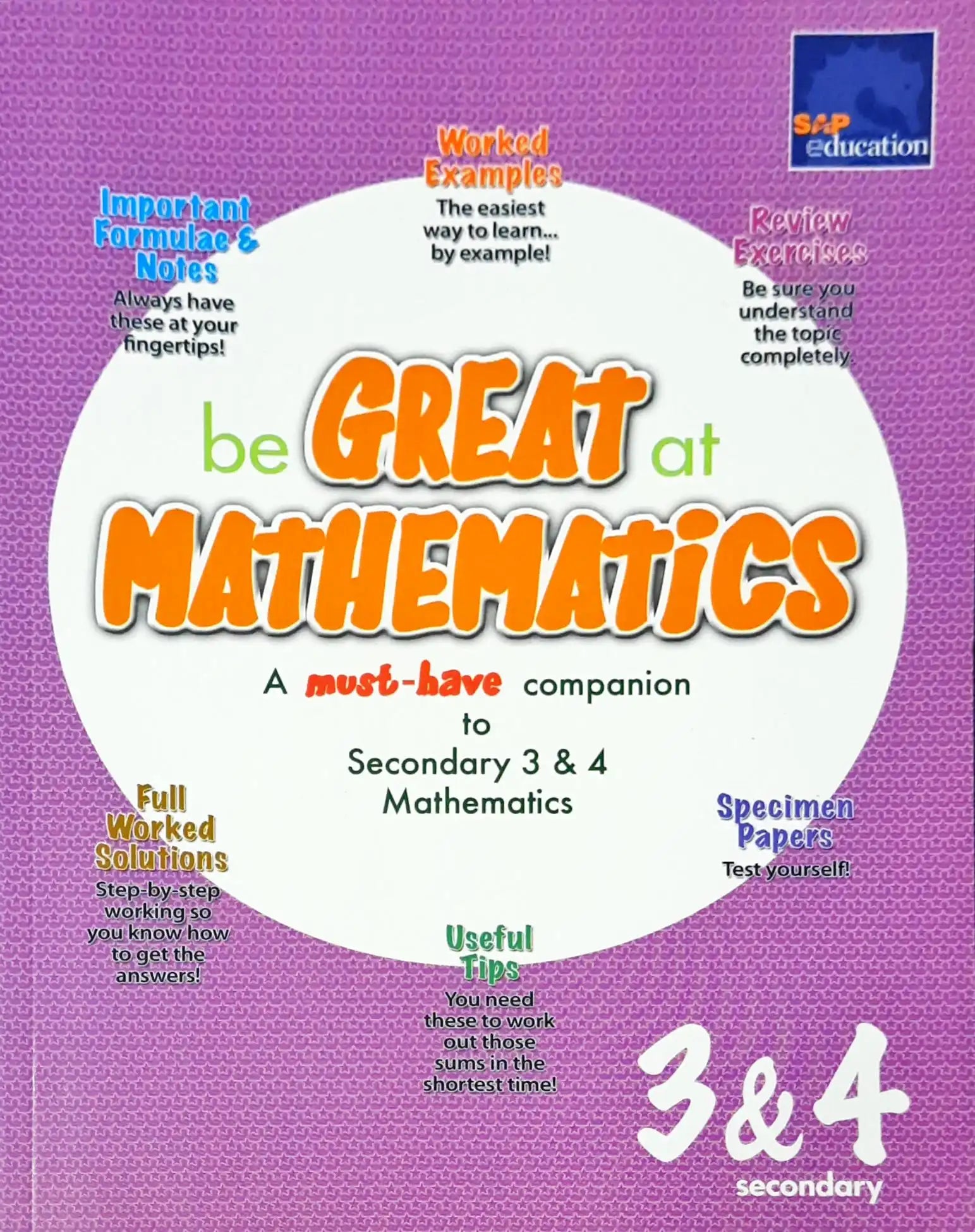 SAP Be Great At Mathematics Secondary 3 & 4 – Books and You