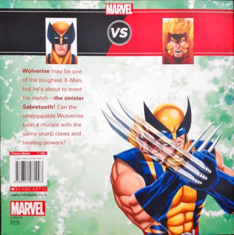 Marvel Wolverine Vs Sabretooth – Books and You