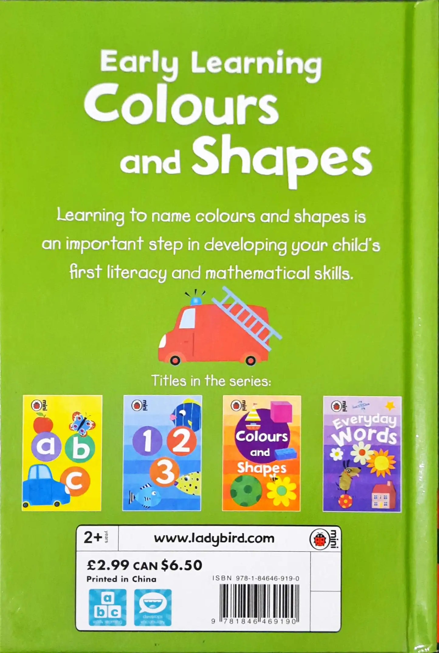 Ladybird Mini - Early Learning : Colours and Shapes – Books and You