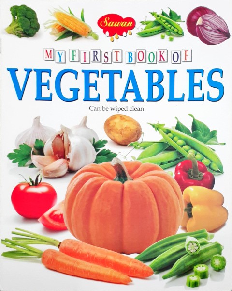 My First Book of Vegetables Wipe And Clean – Books and You