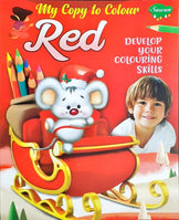My Copy to Colour RED Develop Your Colouring Skills – Books and You