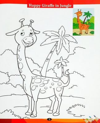 My Copy to Colour RED Develop Your Colouring Skills – Books and You