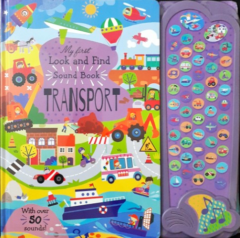 My First Look And Find Set of 3 Sound Books Transport Animals My Busy ...