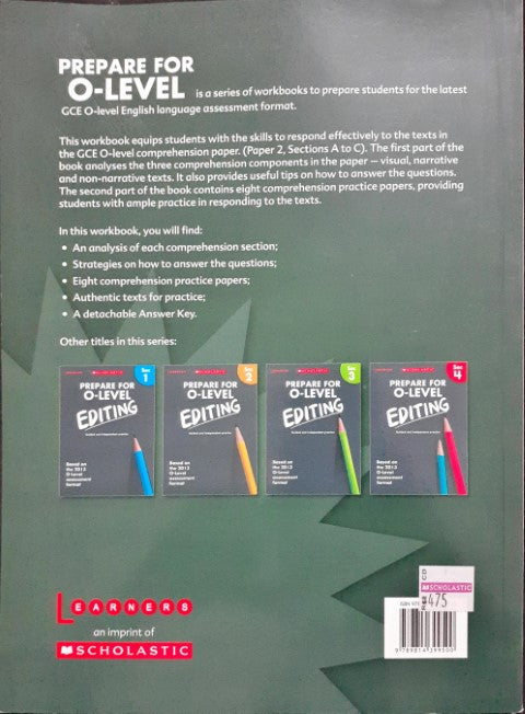 Prepare For O-Level Comprehension for Upper Secondary – Books and You