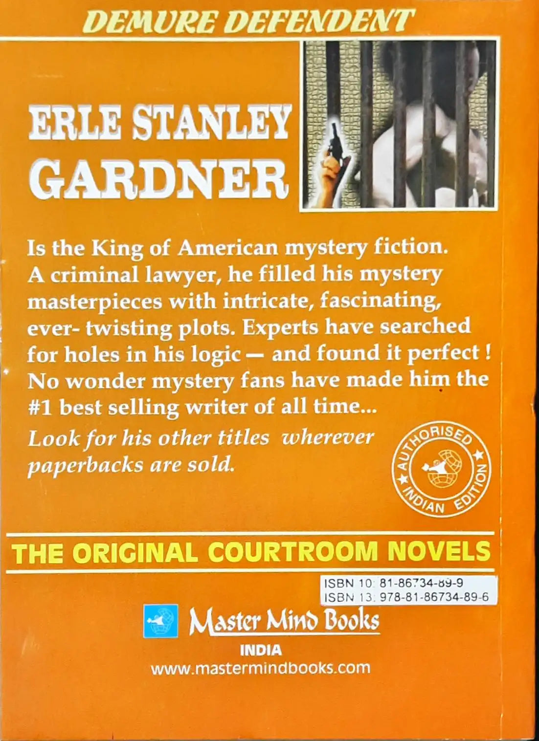 Perry Mason #51 : The Case of the Demure Defendant – Books and You