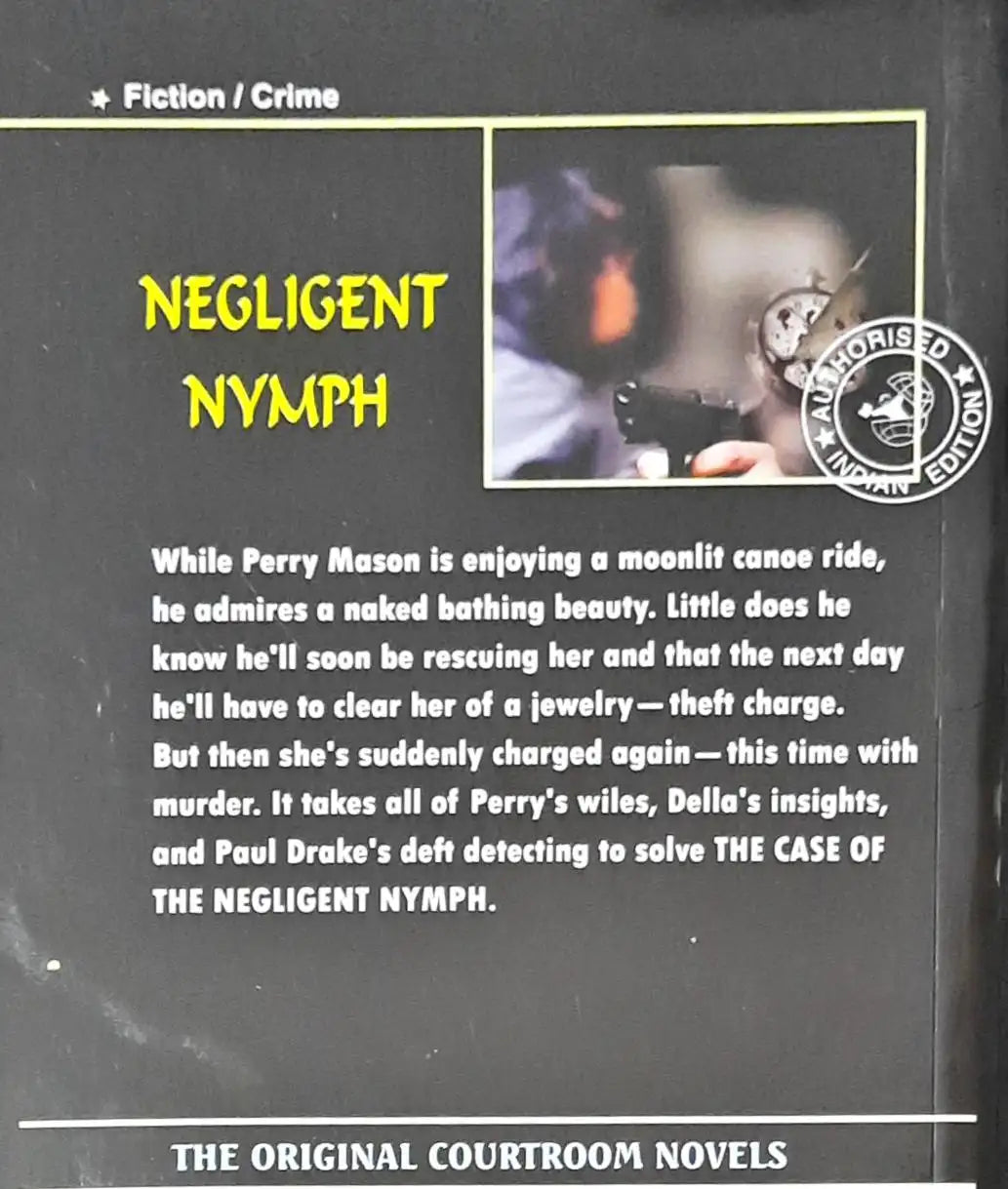 Perry Mason #35 : The Case of the Negligent Nymph – Books and You