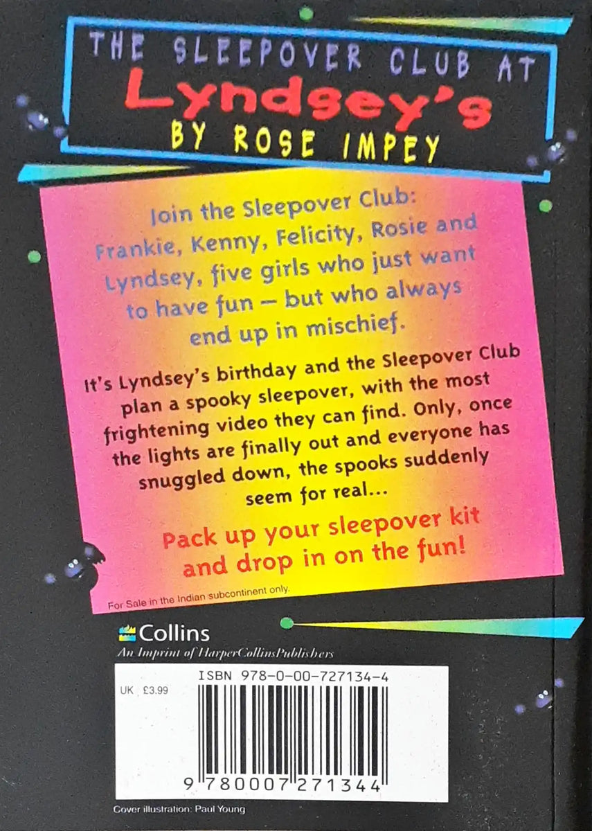 The Sleepover Club #2 : The Sleepover Club at Lyndsey's – Books and You