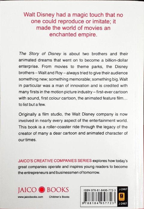 The Story of Disney : Creative Companies Series – Books and You